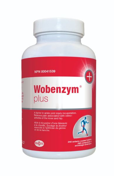 Wobenzym® Plus 240 Tablets (Enteric Coated) - Bodycrafters