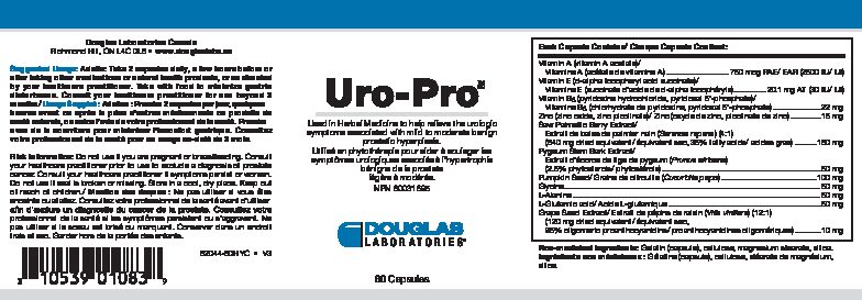 URO-PRO™ (FORMERLY U-PRO®) Douglas Laboratories - Bodycrafters