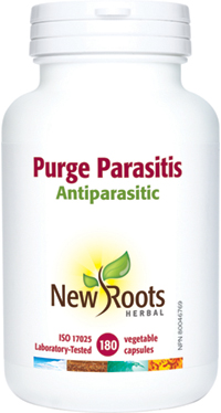 Purge Parasitis 180 caps New Roots - Bodycrafters