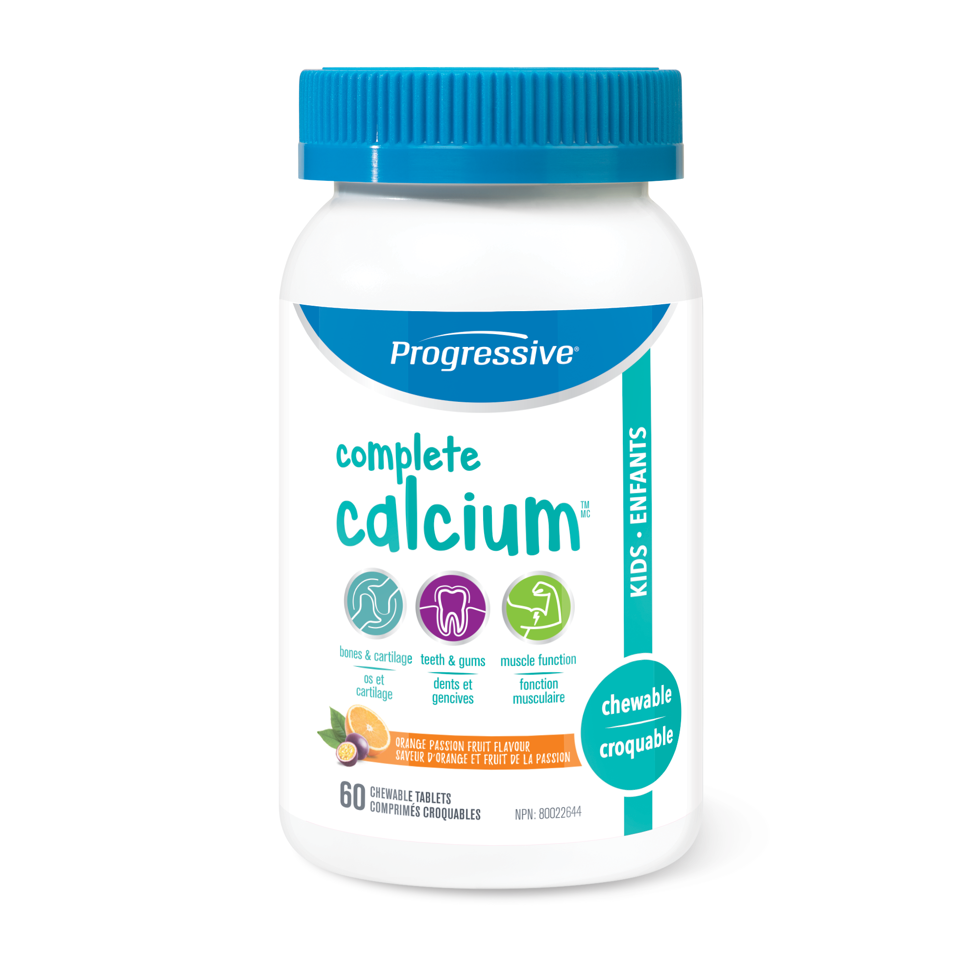 COMPLETE CALCIUM FOR KIDS 60 caps PROGRESSIVE - Bodycrafters