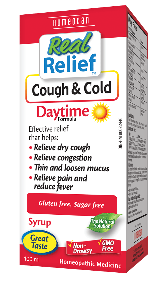 Cough & Cold Daytime Syrup Homeocan - Bodycrafters