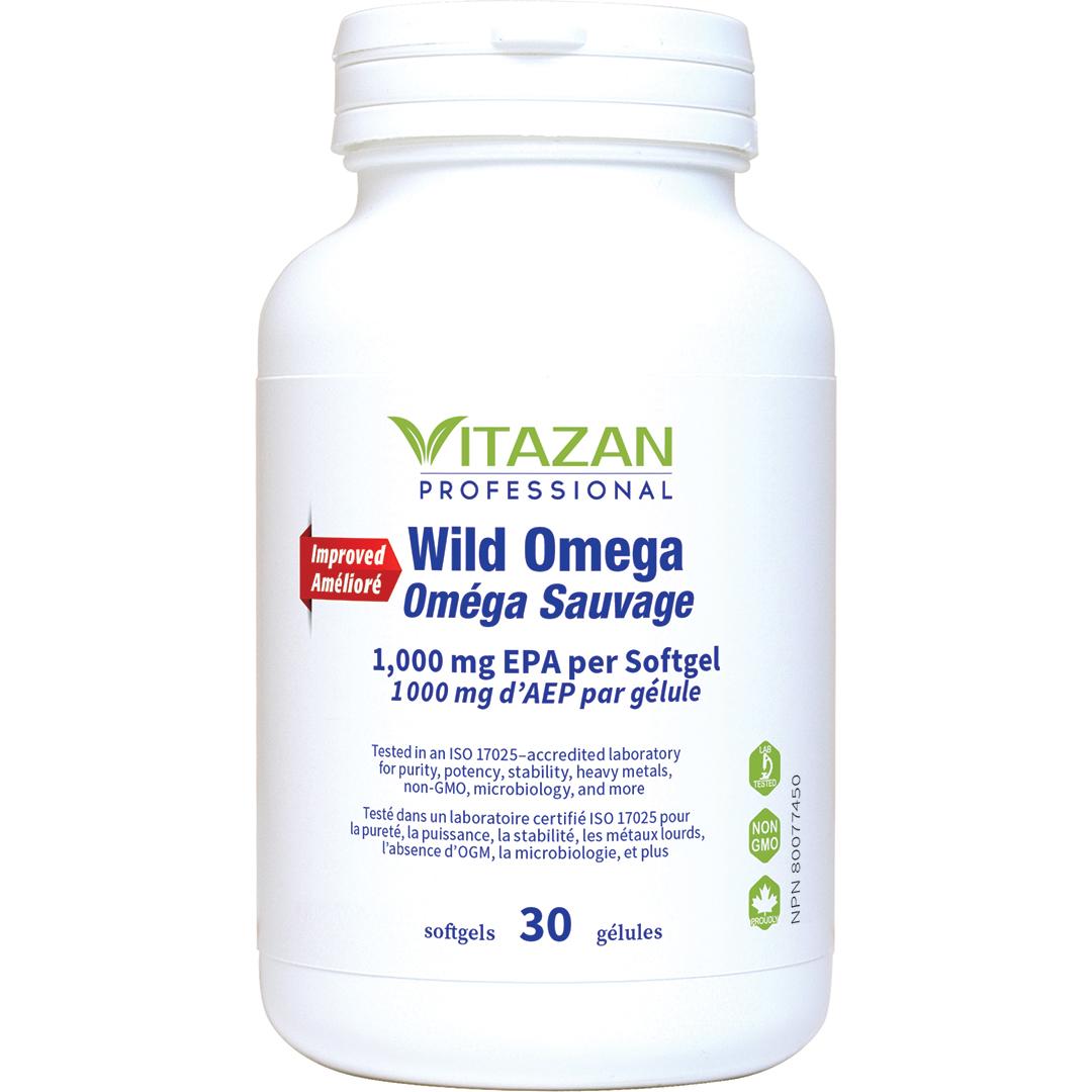 Wild Omega 1000mg EPA + 100 mg DHA VitaZan - Bodycrafters