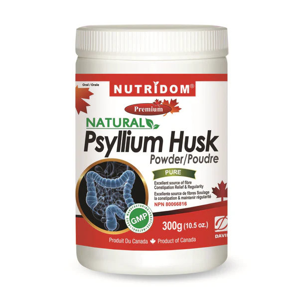 Psyllium Husk Powder 300gr Nutridom - Bodycrafters